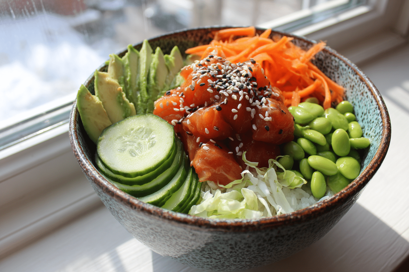 Amazing Crispy Salmon Rice Bowl – Fresh, Flavorful, and Weeknight Ready ...