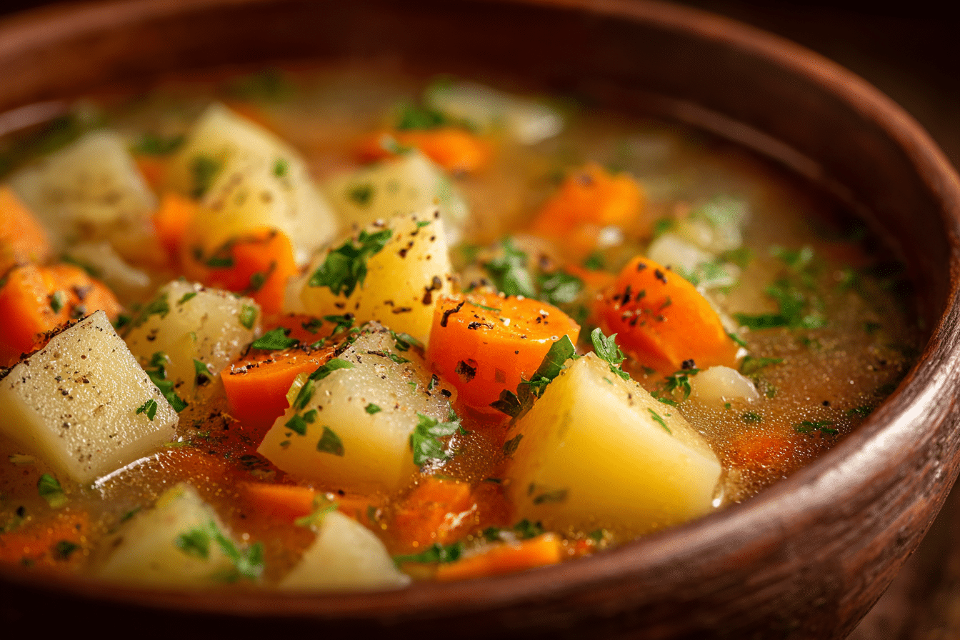 Hearty Potato Celery Carrot Onion Soup: 35-Minute Cozy, Nourishing Cold ...