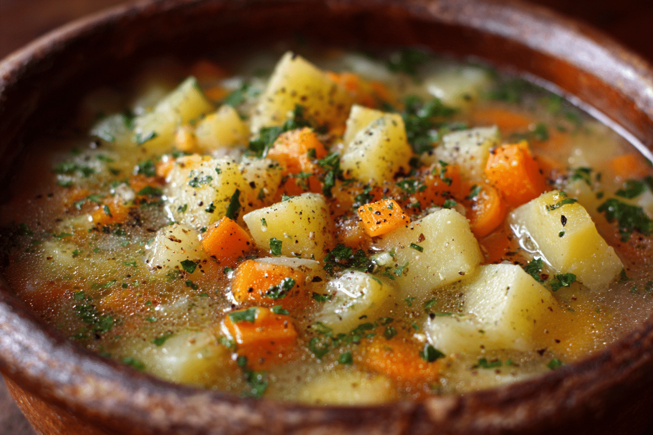 Hearty Potato Celery Carrot Onion Soup: 35-Minute Cozy, Nourishing Cold ...