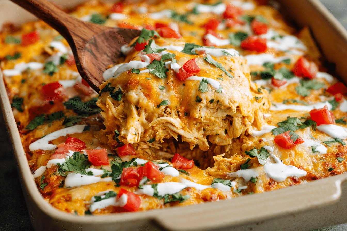 Chicken Fajita Casserole: 7-Layered Melty Weeknight Winner - Recipesreverie